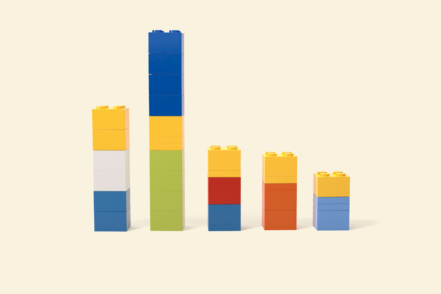 Famous Cartoon Characters in Minimalist LEGO Form | designverb